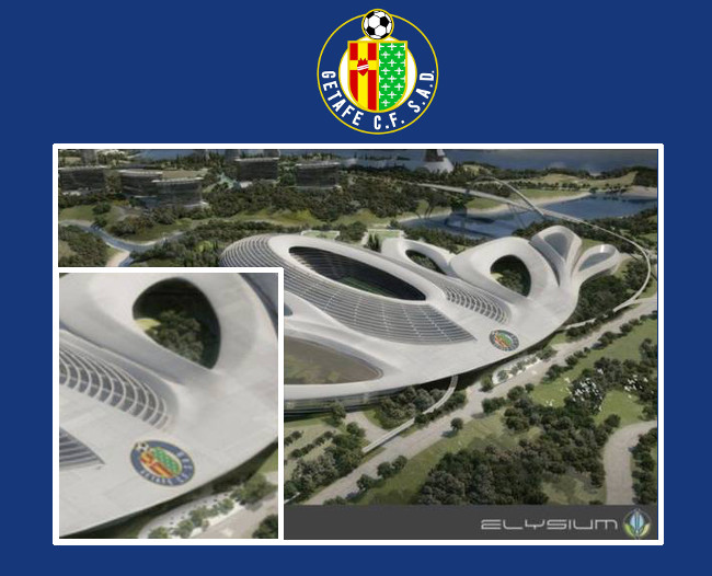 ¿Por qué está el escudo del Getafe CF en el proyecto Elysium City de ...