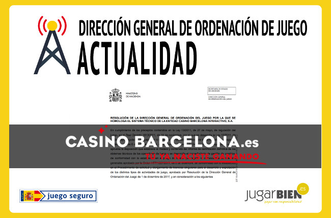 La DGOJ concede a Casino Barcelona la homologación definitiva de los ...