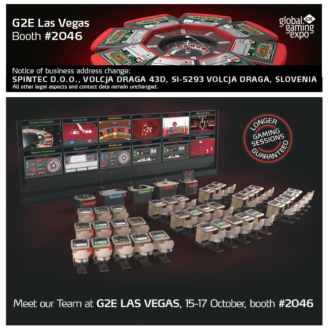 Spintec se prepara para la Global Gaming Expo en Las Vegas