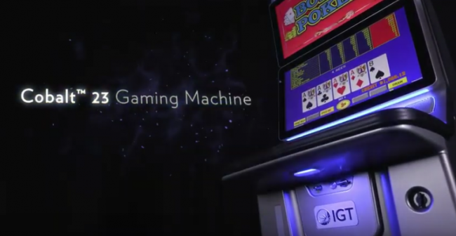El nuevo modelo de IGT en vídeo: Cobalt ™ 23