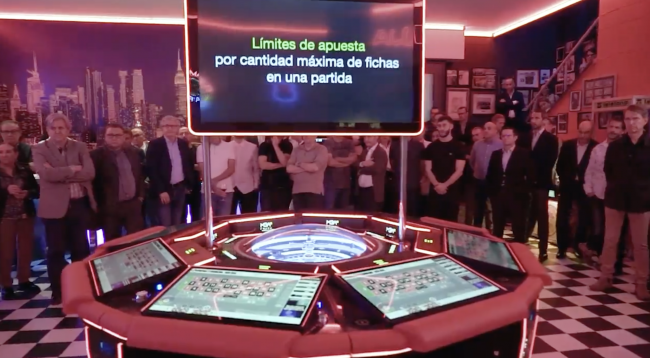 Así fue la presentación de la ruleta EVOLUTION, la última gran novedad ...