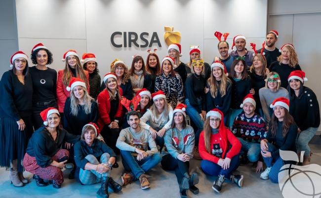 La familia CIRSA celebra la Navidad